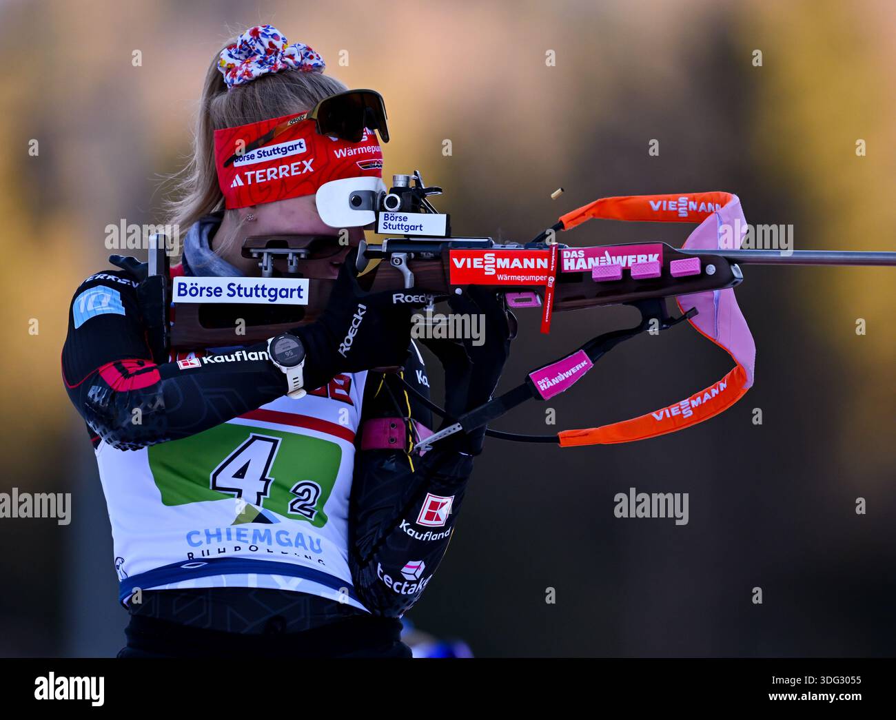 14 January 2026, Bavaria, Ruhpolding: Biathlon: World Cup, relay 4 x 6 ...