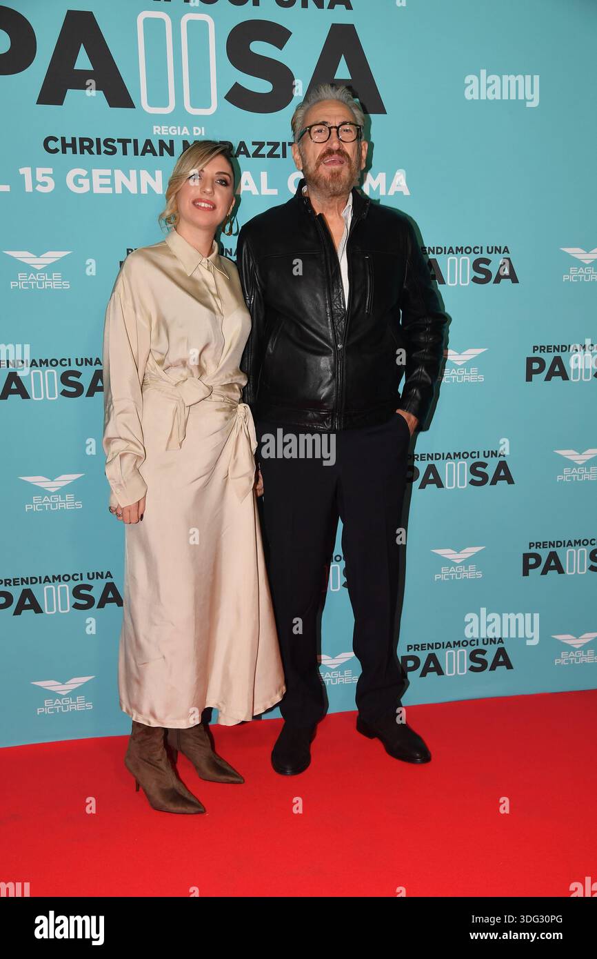 Rome, Cinema Adriano Premiere of the film "Let's Take a Break", In the ...