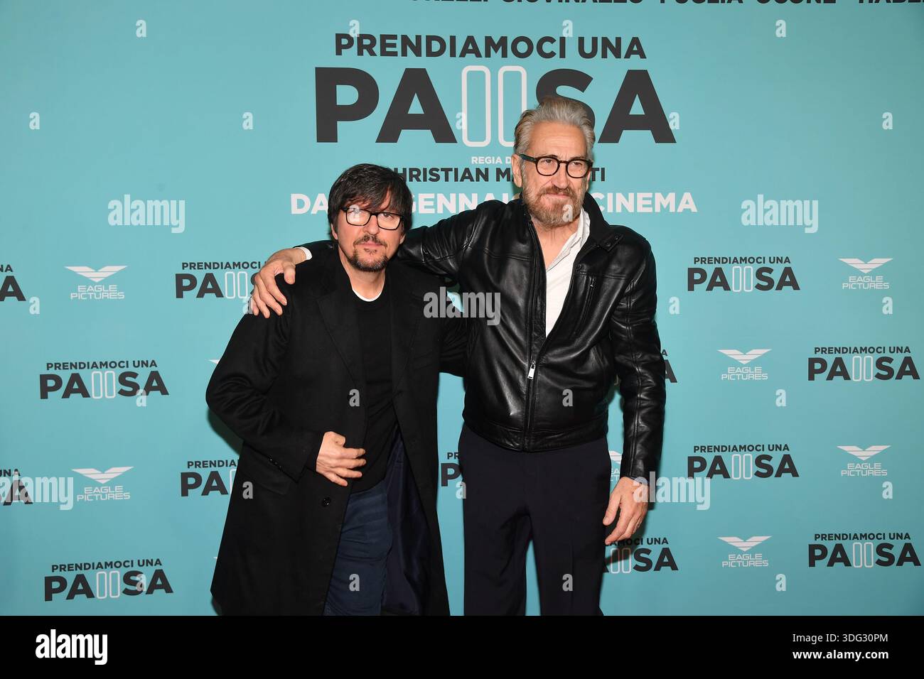 Rome, Cinema Adriano Premiere of the film "Let's Take a Break", In the ...