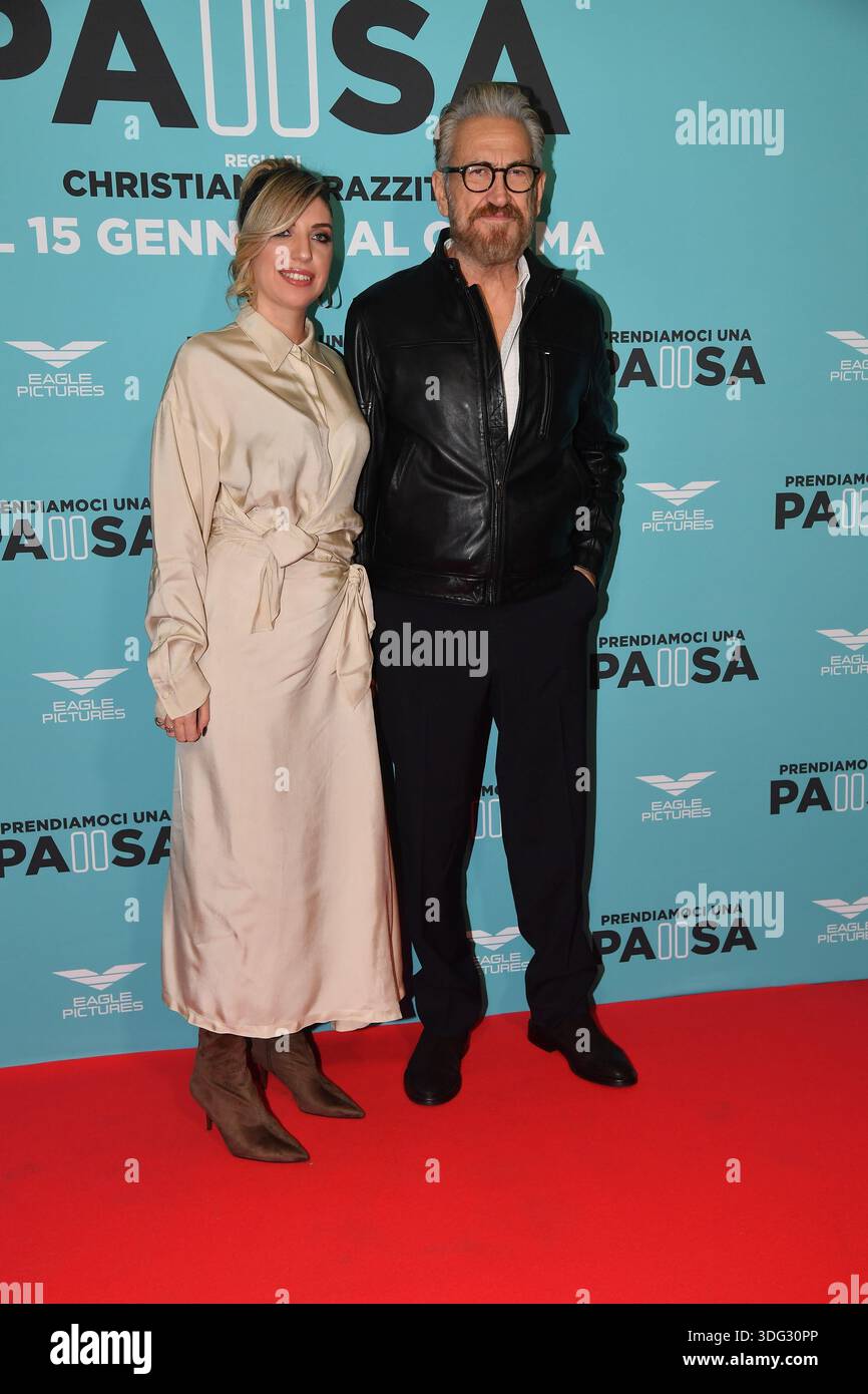 Rome, Cinema Adriano Premiere of the film "Let's Take a Break", In the ...