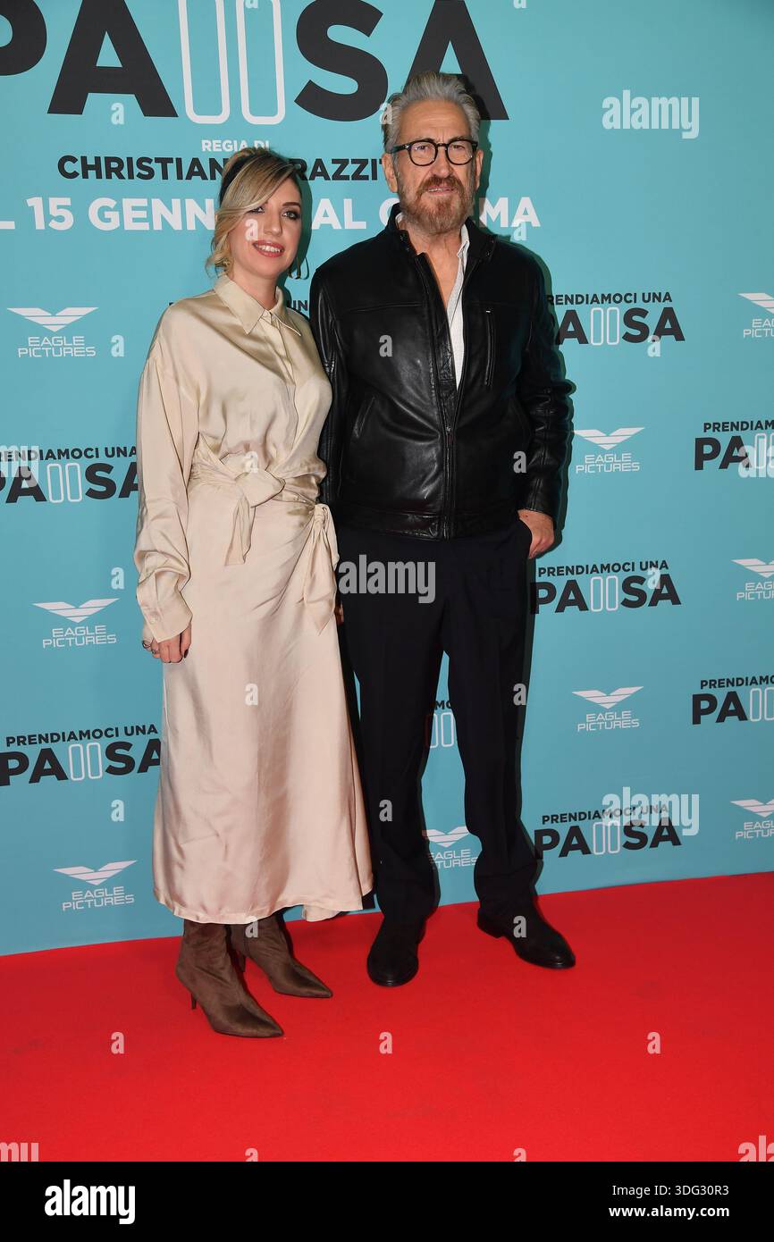 Rome, Cinema Adriano Premiere of the film "Let's Take a Break", In the ...