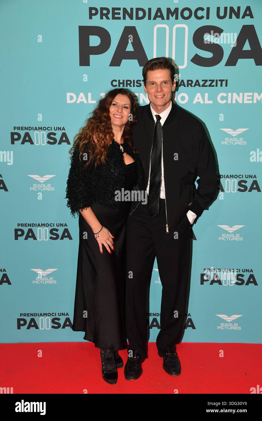 Rome, Cinema Adriano Premiere of the film "Let's Take a Break", In the ...