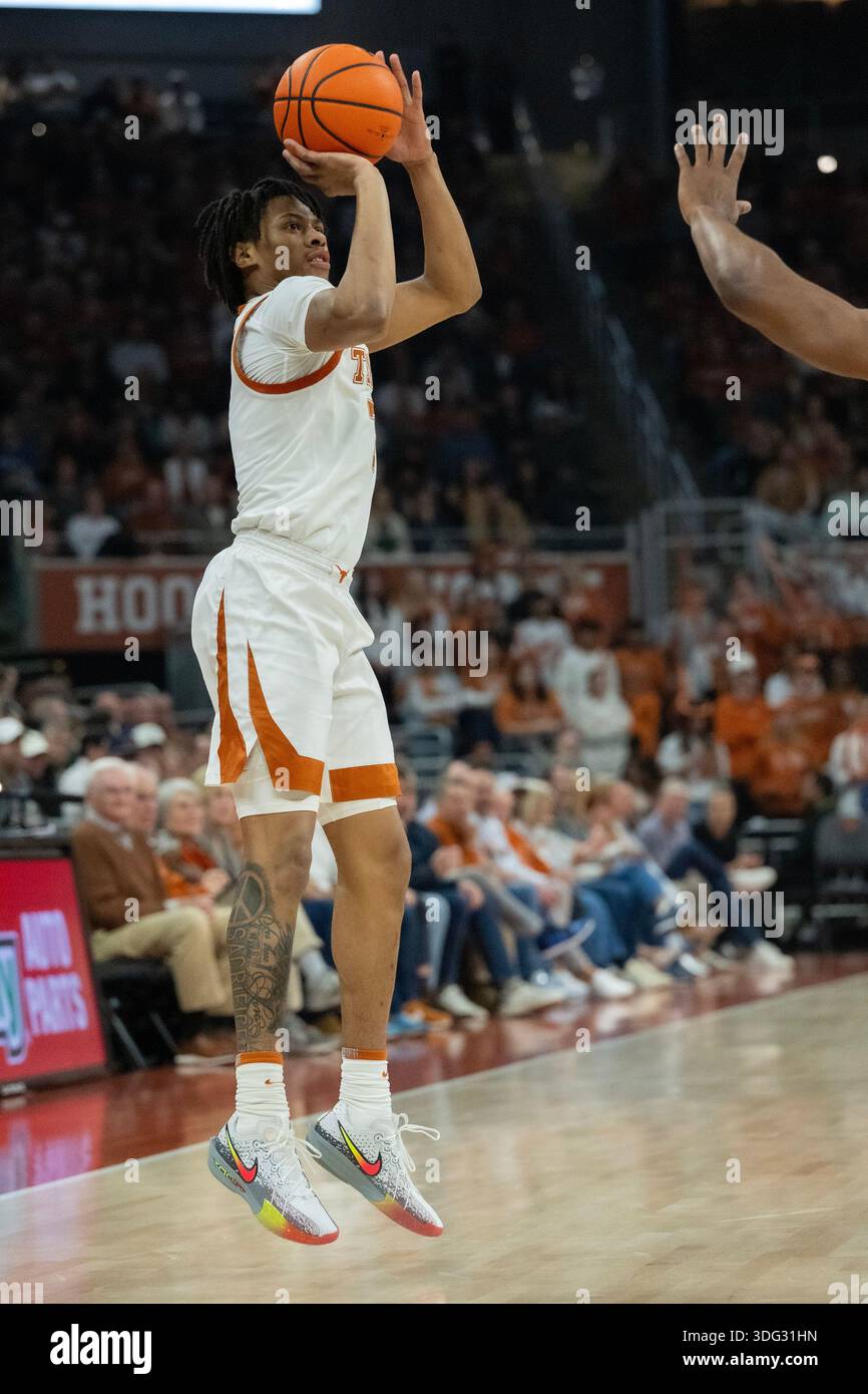 Jan 14, 2026. Simeon Wilcher (7) of the Texas Longhorns in action vs ...