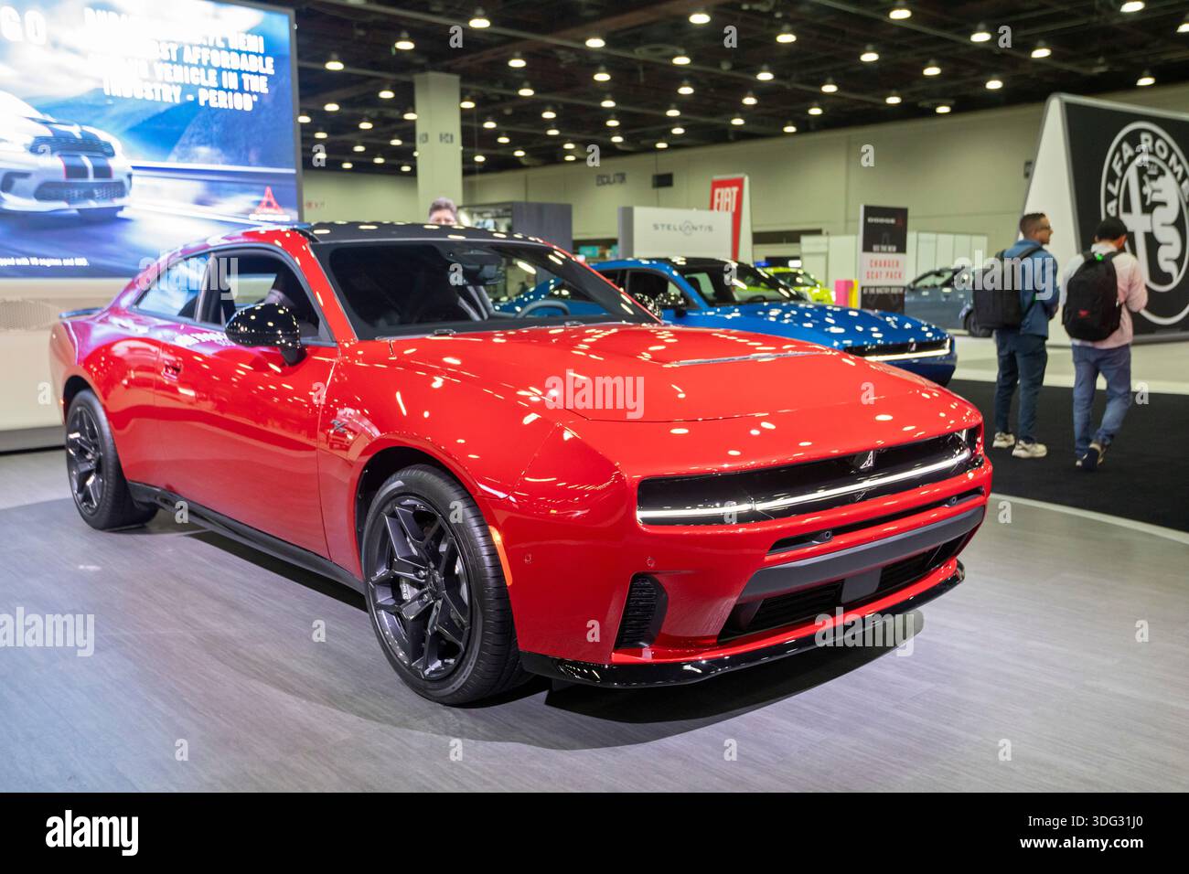 Detroit, Michigan USA - 14 January 2026 - The Dodge Charger Sixpack on ...