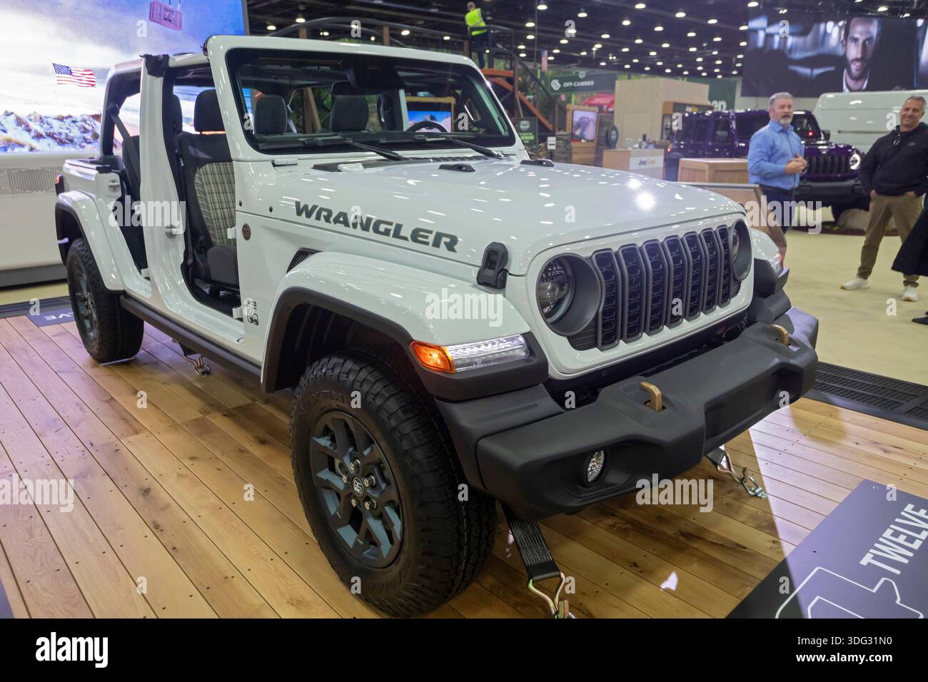 Detroit, Michigan USA - 14 January 2026 - The 2026 Jeep Wrangler, 85th ...