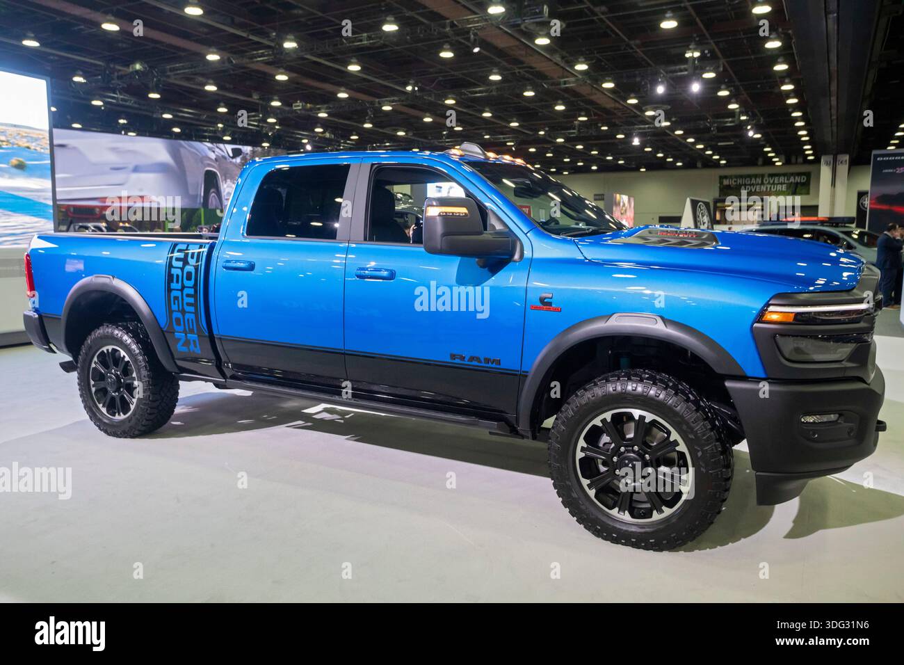 Detroit, Michigan USA - 14 January 2026 - The RAM Power Wagon turbo ...