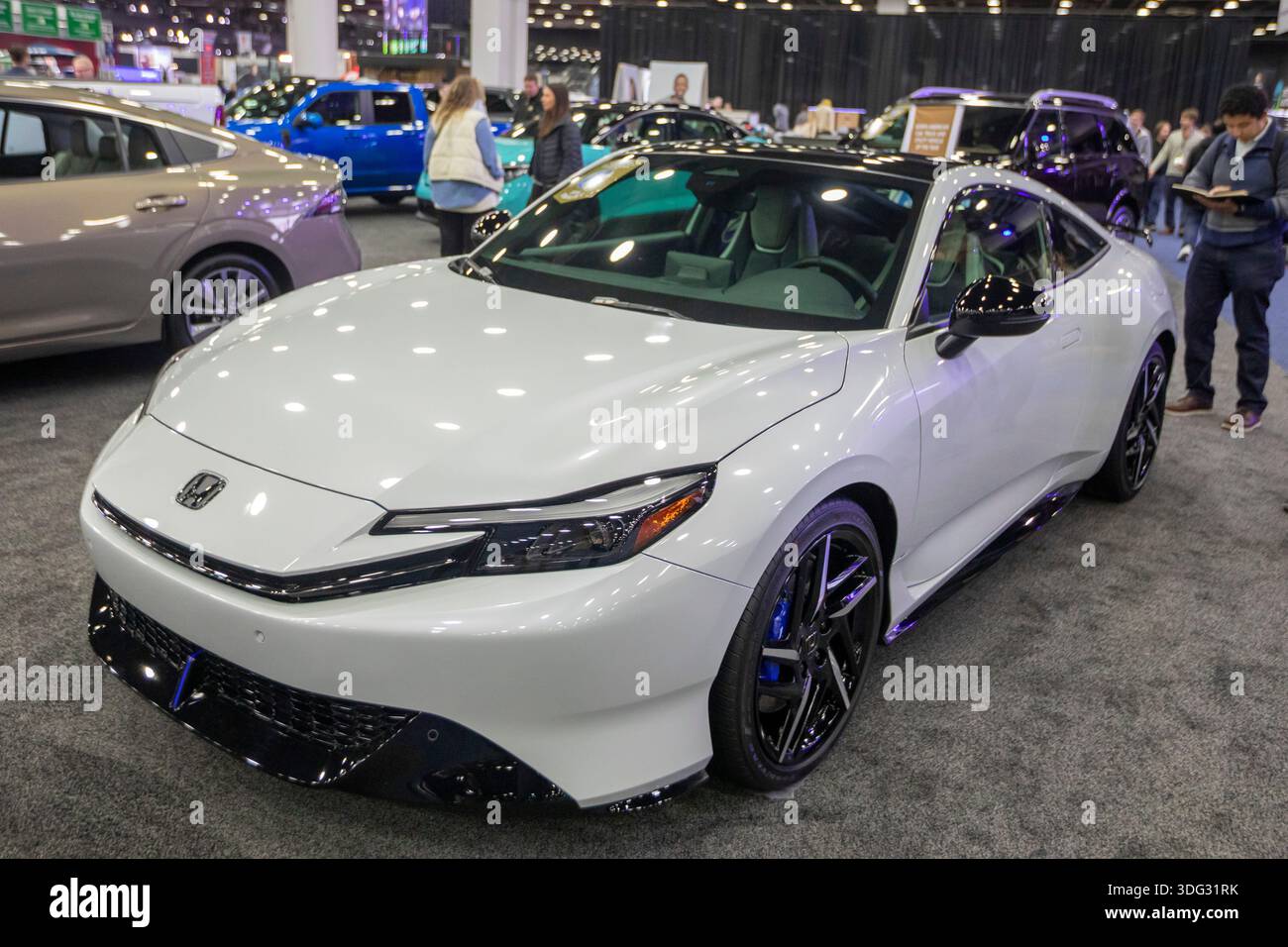Detroit, Michigan USA - 14 January 2026 - The Honda Prelude on display ...
