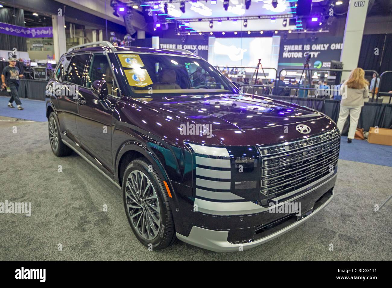 Detroit, Michigan USA - 14 January 2026 - The Hyundai Palisade, winner ...