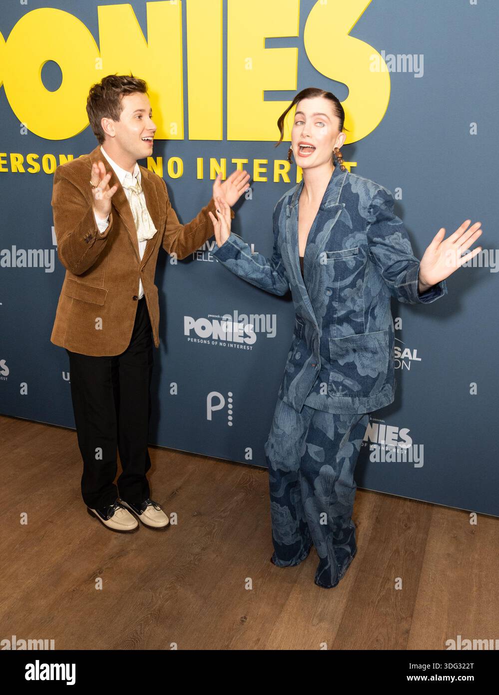 Nicholas Podany and Vic Michaelis attend premiere event for the new ...