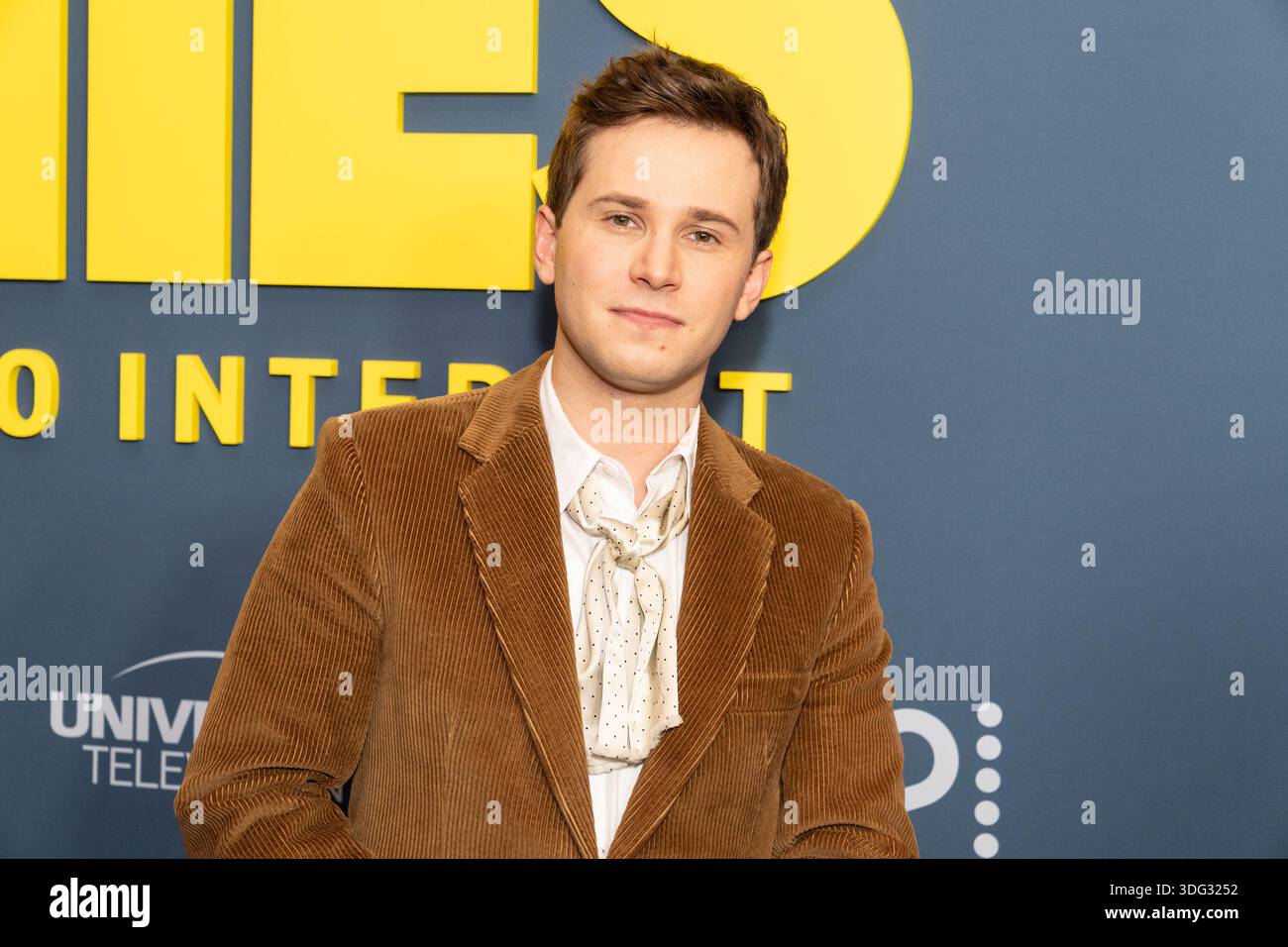 Nicholas Podany attends premiere event for the new Peacock Original ...