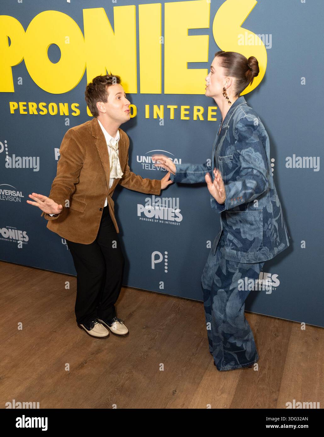 Nicholas Podany and Vic Michaelis attend premiere event for the new ...