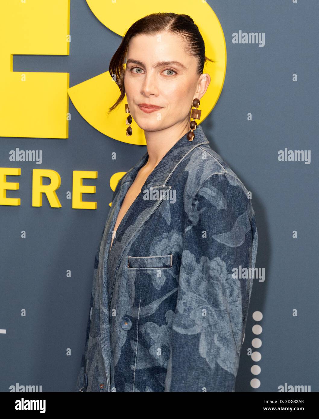 Vic Michaelis attends premiere event for the new Peacock Original drama ...