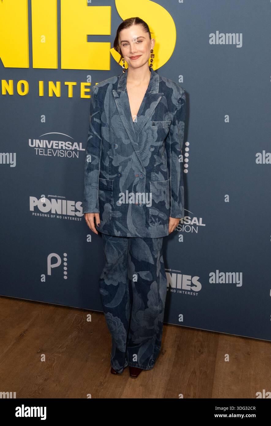 Vic Michaelis attends premiere event for the new Peacock Original drama ...