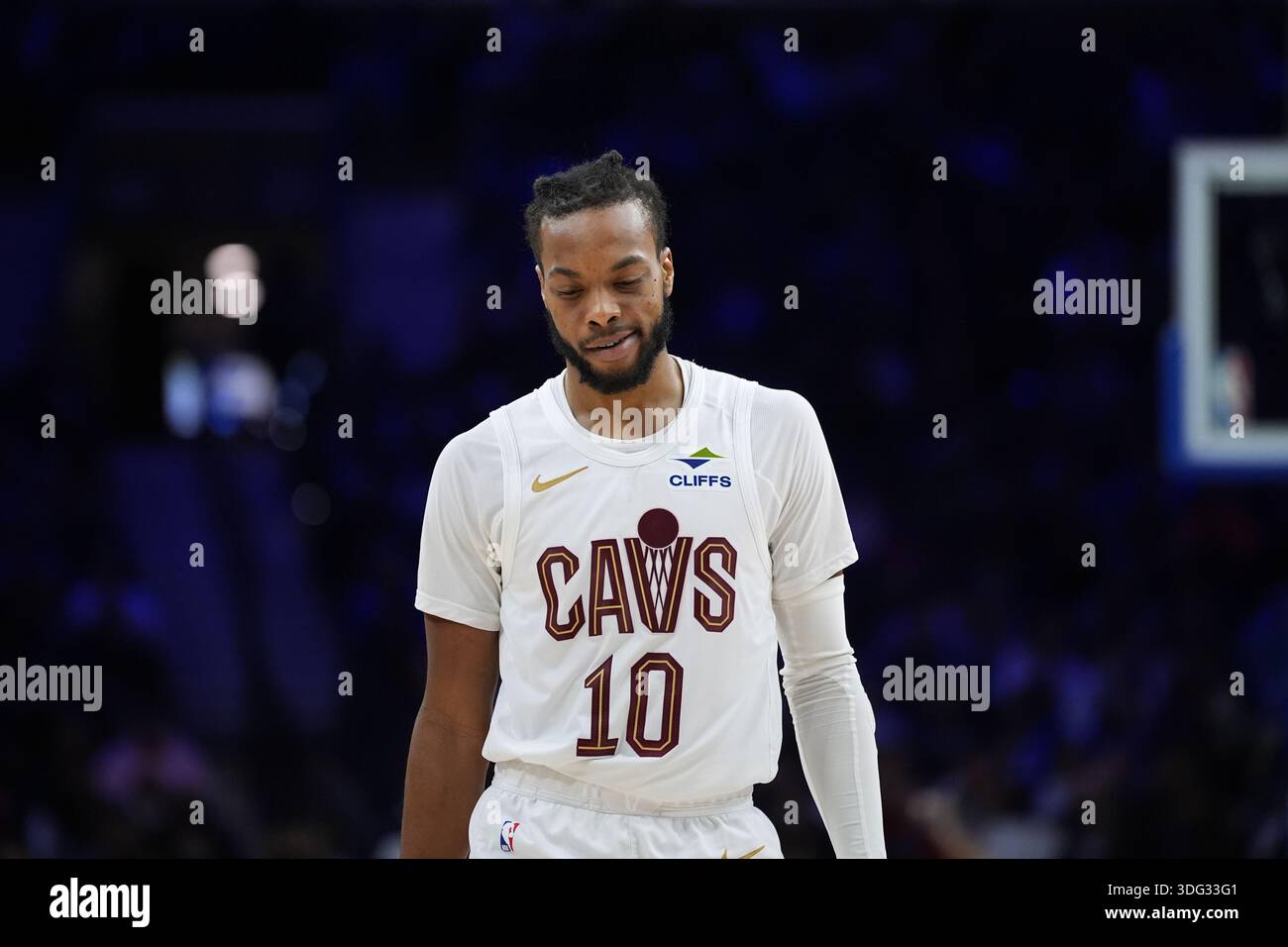 Cleveland Cavaliers' Darius Garland plays during an NBA basketball game ...