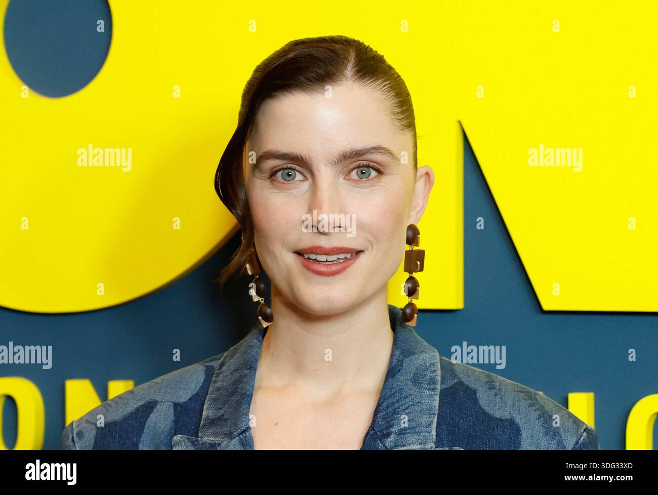 Vic Michaelis arrives on the red carpet for Peacock's "Ponies" New York ...