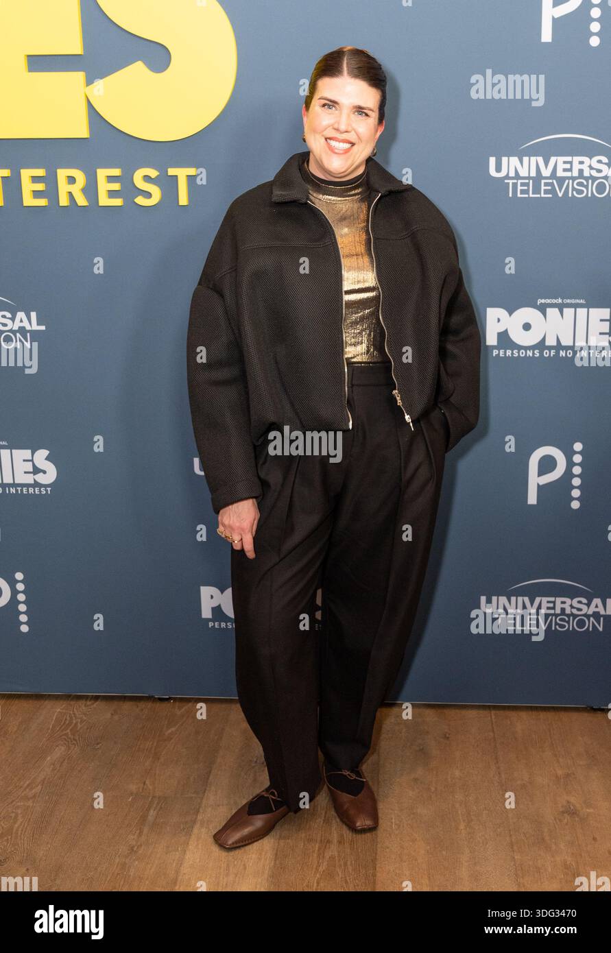 Katherine Bridle attends premiere event for the new Peacock Original ...