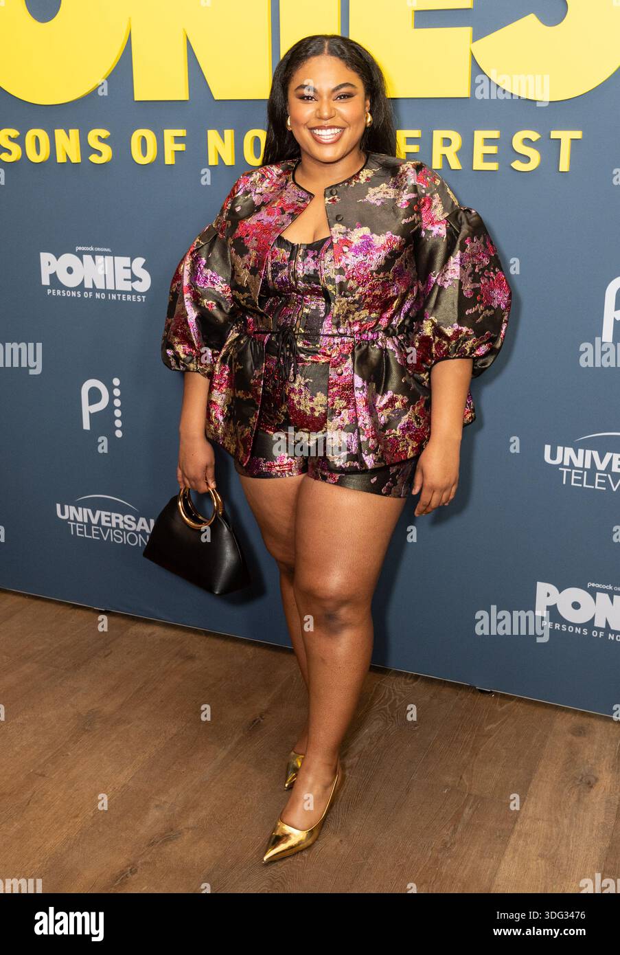 Arianna Davis attends premiere event for the new Peacock Original drama ...