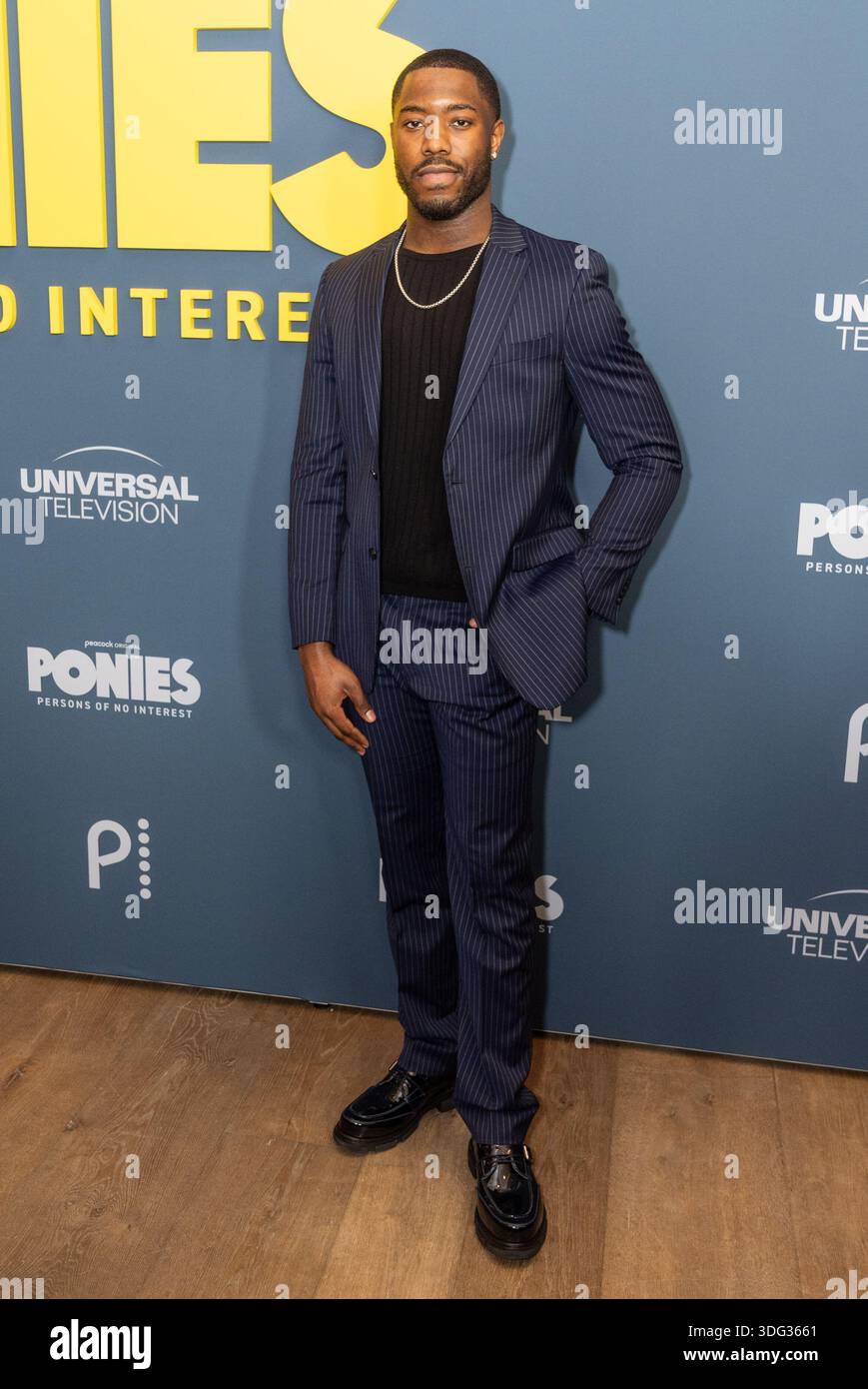 Jarrett Austin Brown attends premiere event for the new Peacock ...
