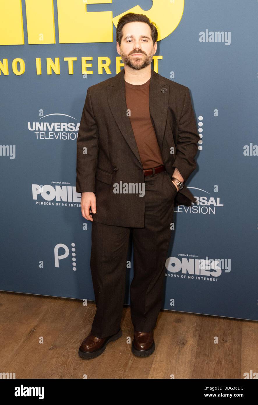 Ryan Pinkston attends premiere event for the new Peacock Original drama ...