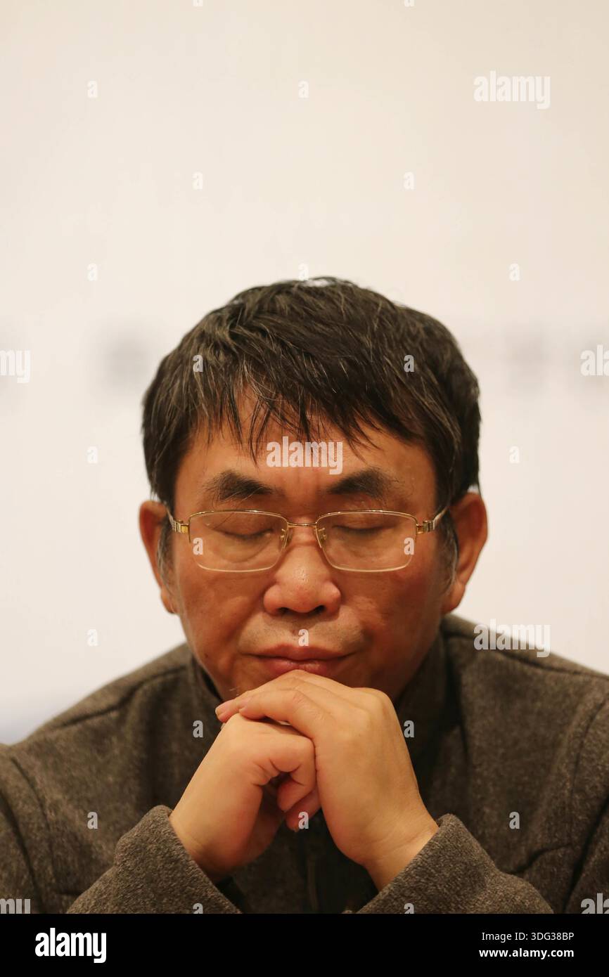 Chinese Go player Nie Weiping attends the opening ceremony of the 2014 ...