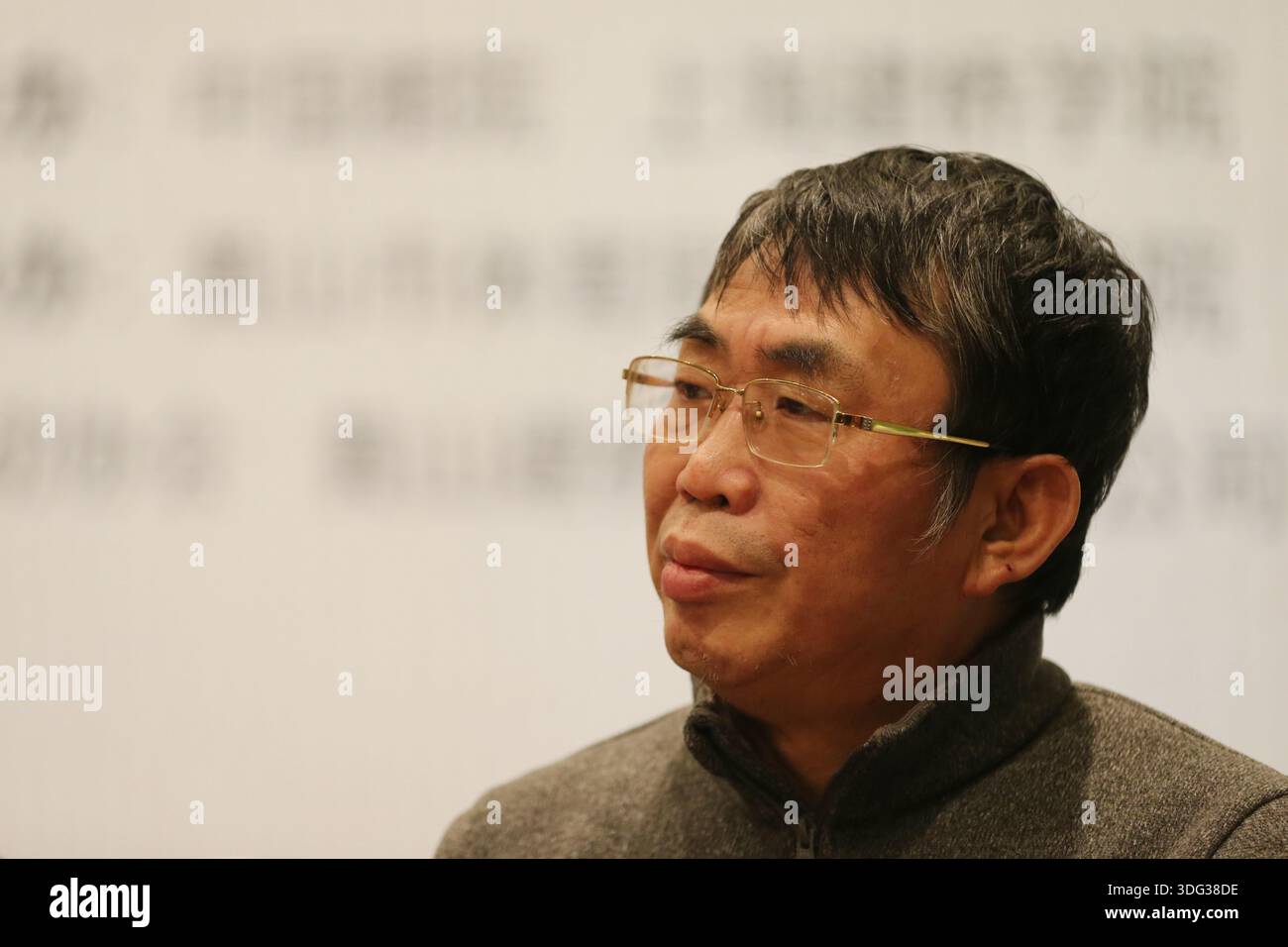 Chinese Go player Nie Weiping attends the opening ceremony of the 2014 ...