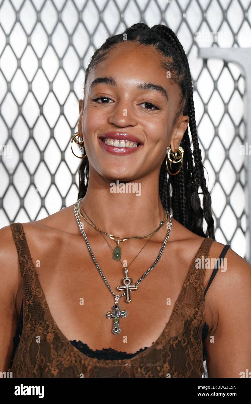 Ny. 14th Jan, 2026. Andraya Carter at arrivals for THE BEAUTY Premiere ...