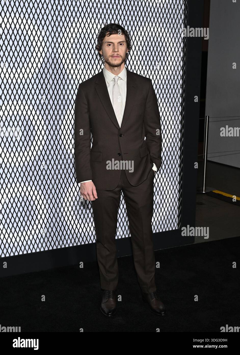Evan Peters attends the premiere of FX's "The Beauty" at the Museum of ...