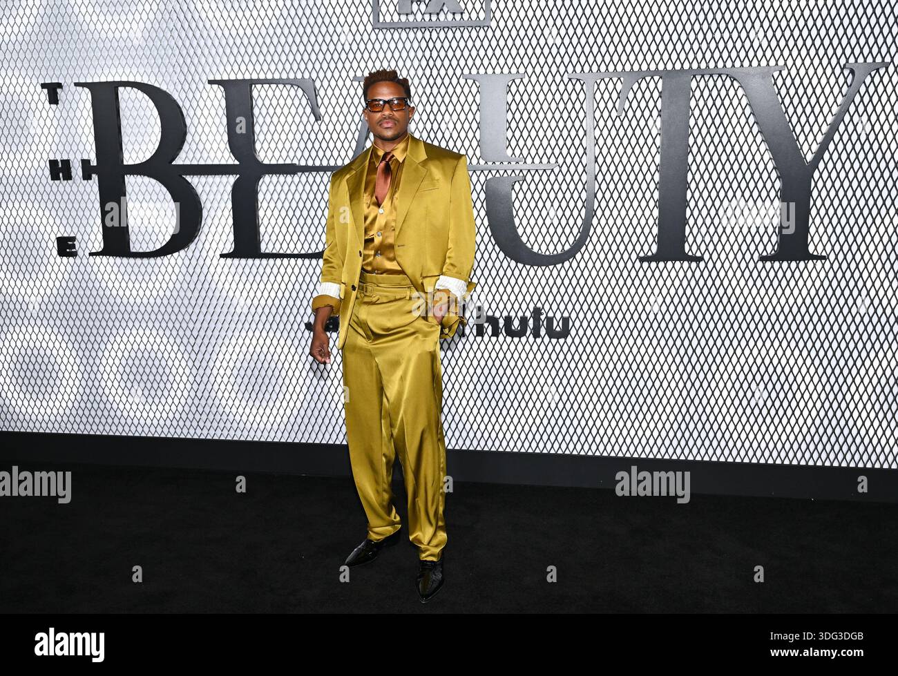 Jeremy Pope attends the premiere of FX's "The Beauty" at the Museum of ...