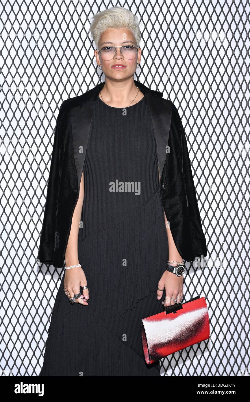 New York, USA. 14th Jan, 2026. Victoria Brito walking the red carpet at ...