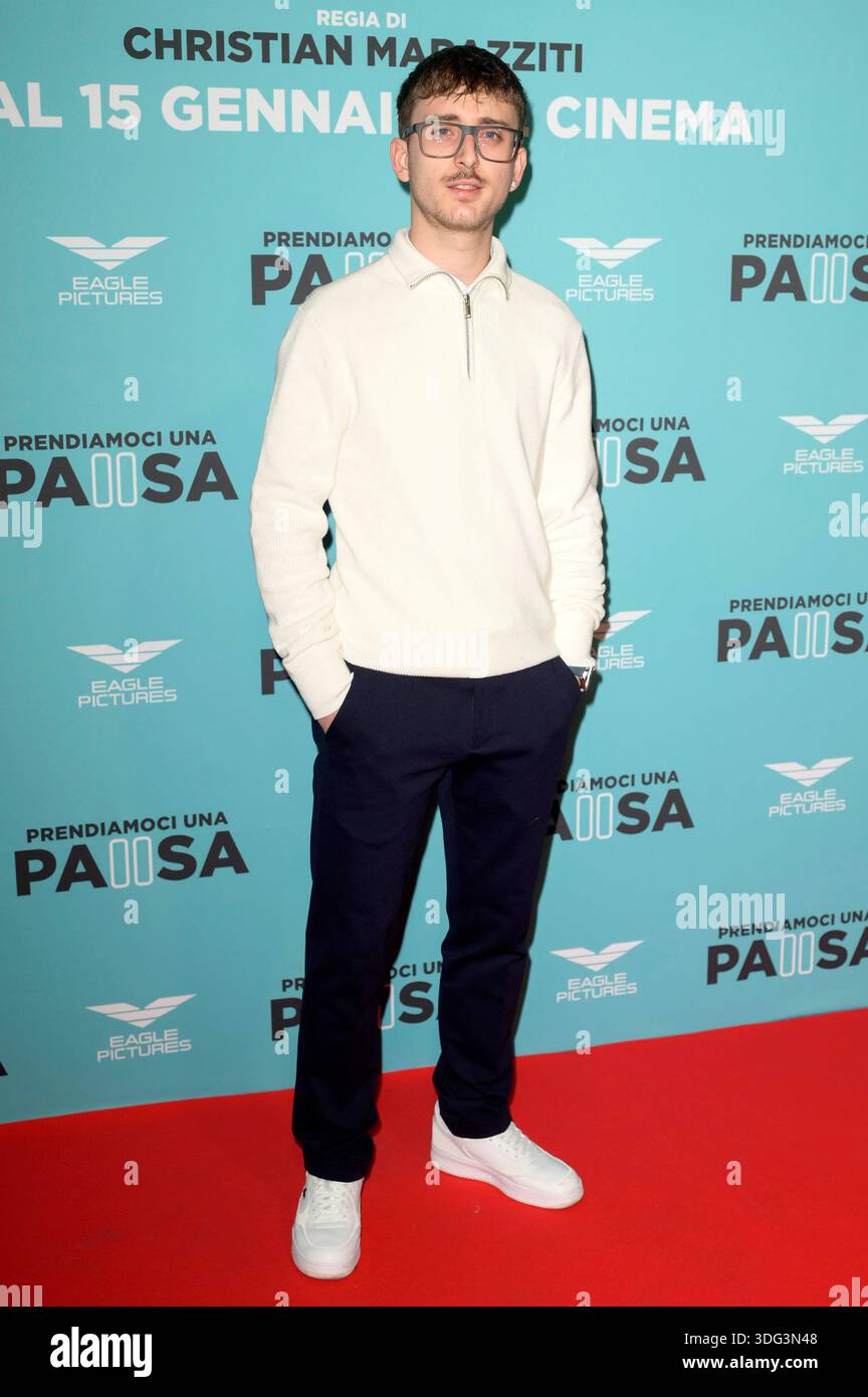 Andrew bei der Premiere des Kinofilms Prendiamoci una pausa im Cinema ...