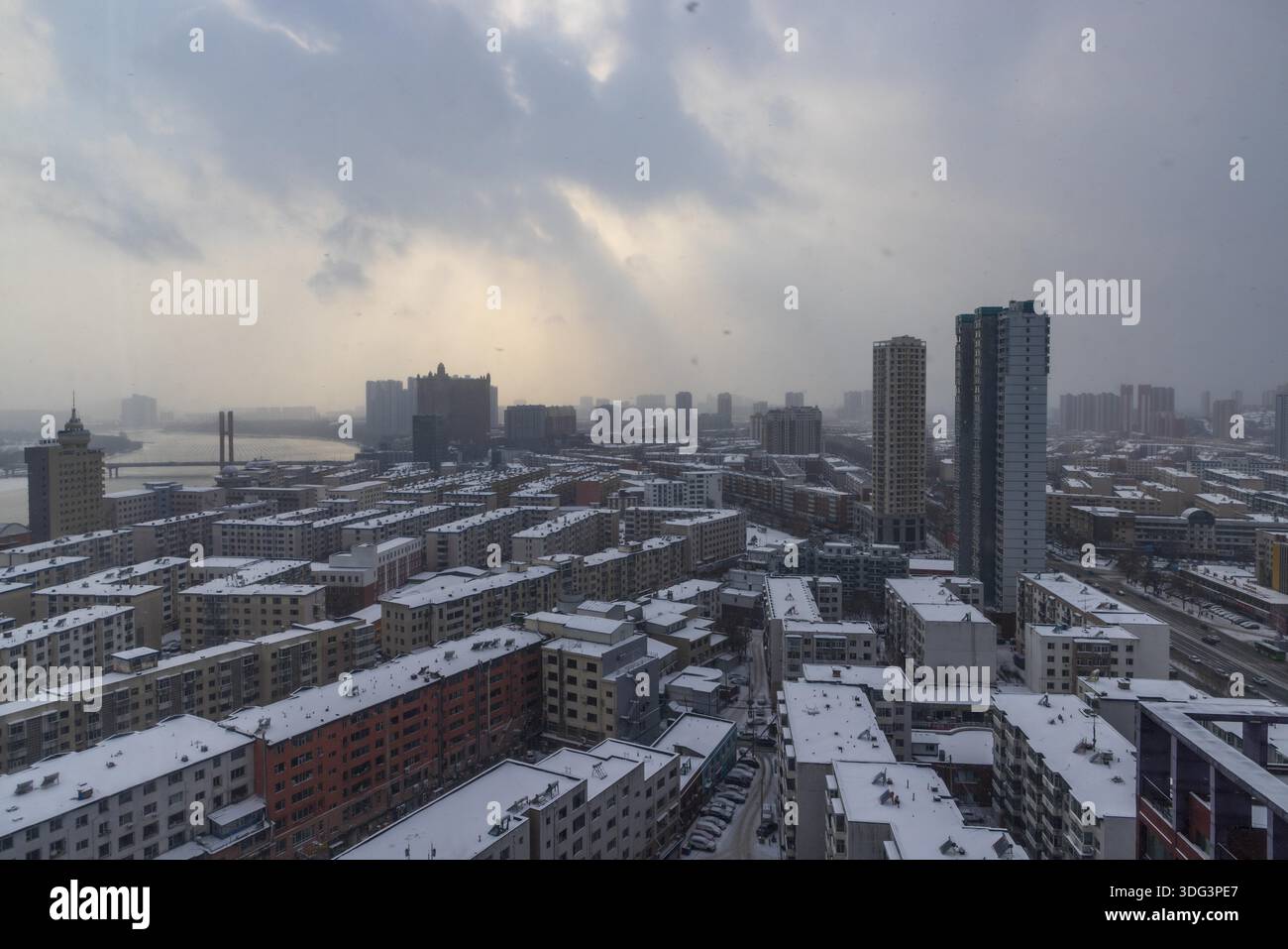 Snow scenery in Jilin City, northeast China's Jilin Province, 12 ...