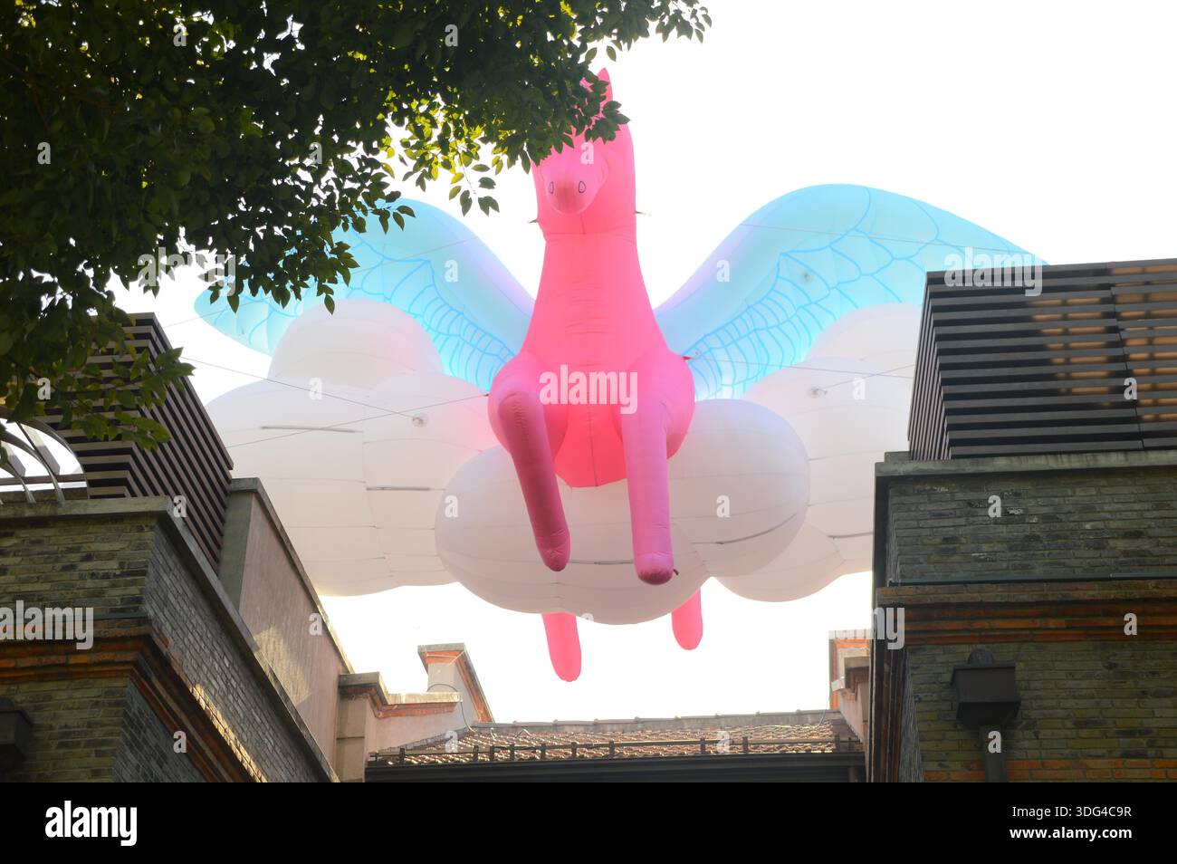 Horse-themed art installations in Shanghai, China, 12 January, 2026 ...