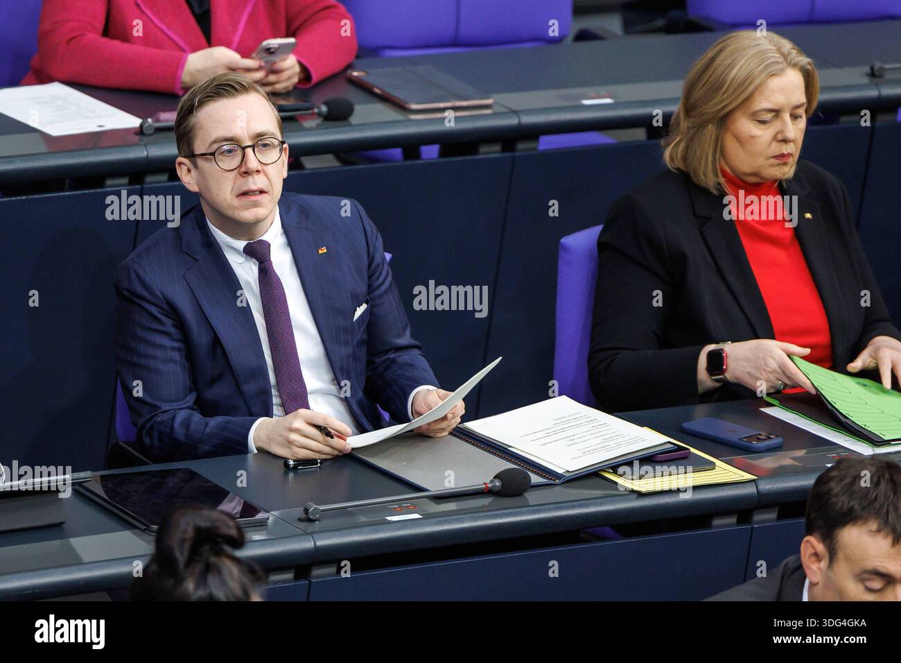 Bundestag Philipp Amthor CDU im Deutschen Bundestag am 15.01.2026 in ...