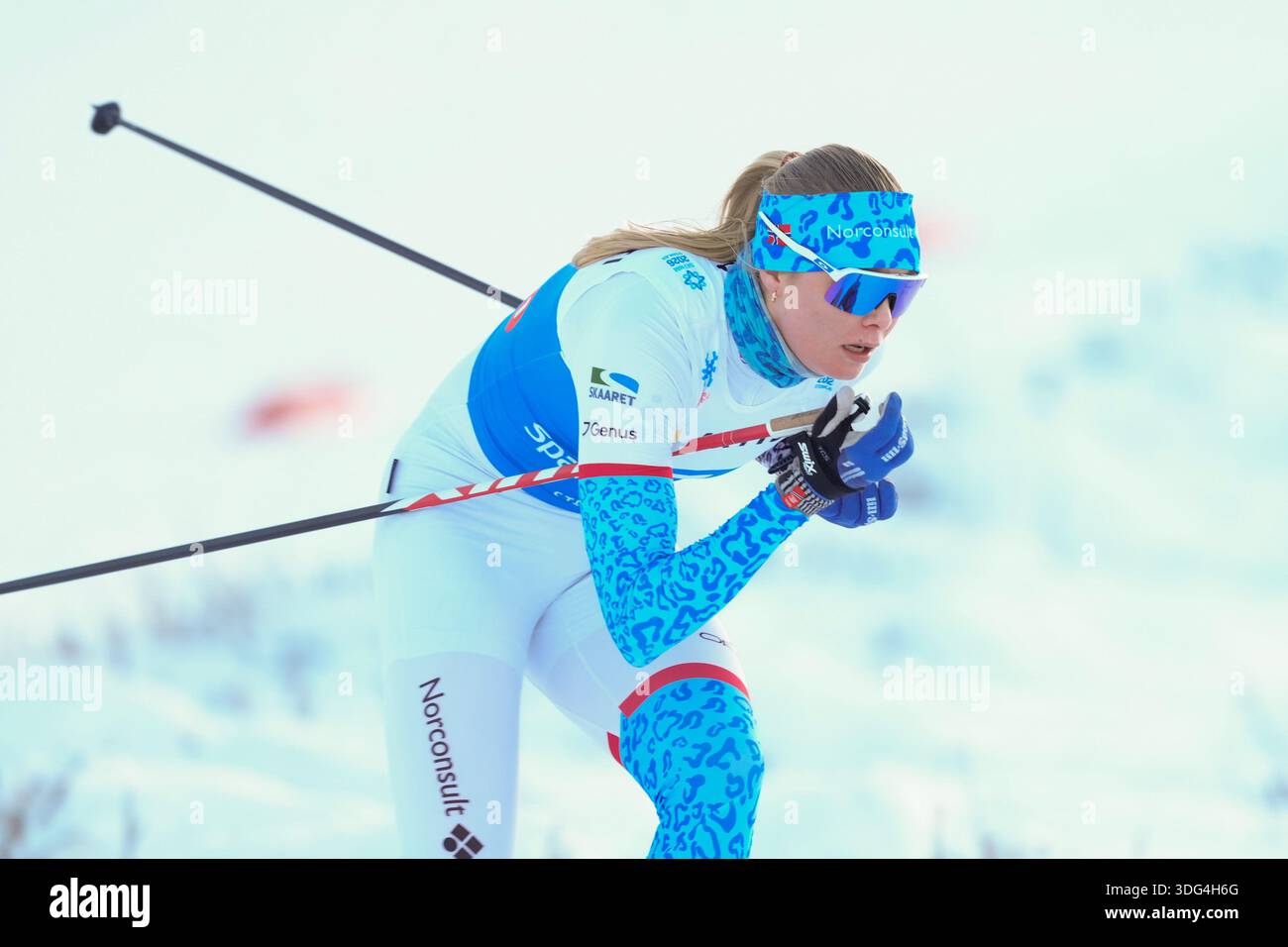 Steinkjer, Norway 20260115. Helene Ekrheim Haugen in action. 10km ...
