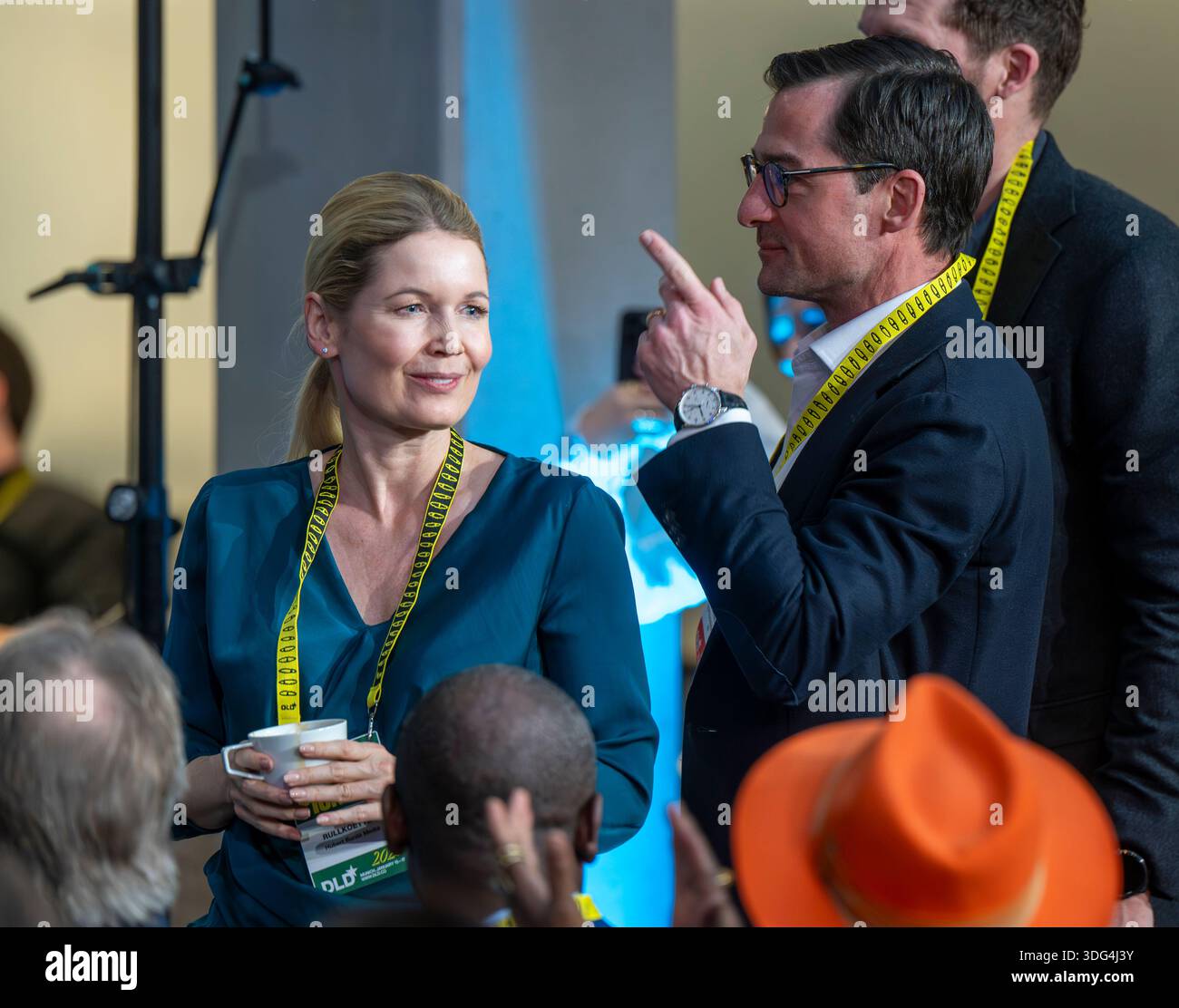 15 January 2026, Bavaria, Munich: Lydia Rullkötter, Burda CEO, and ...