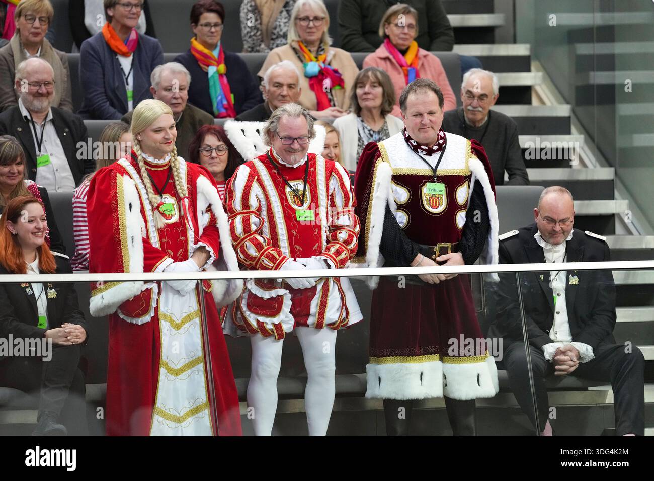 Deutscher Bundestag, 53. Plenarsitzung Karneval im Parlament, Besuch ...