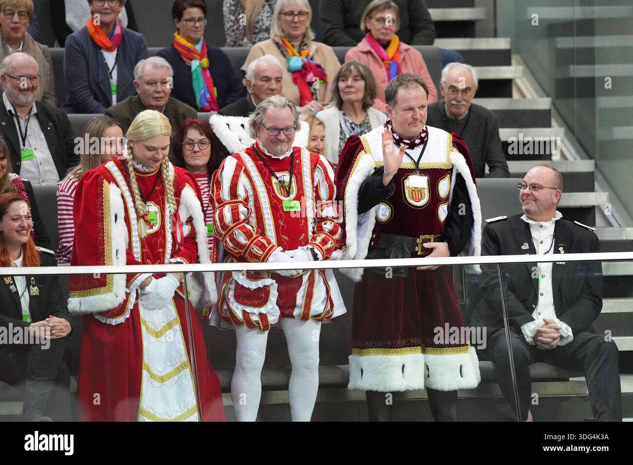 Deutscher Bundestag, 53. Plenarsitzung Karneval im Parlament, Besuch ...
