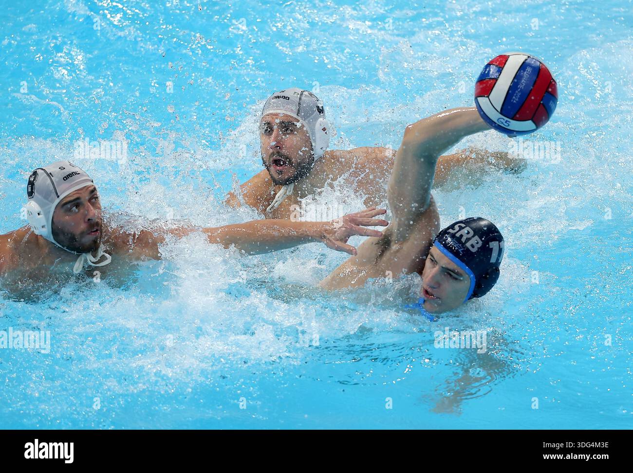 Belgrade, Serbia, 14th Jan, 2026. European Championship water polo ...