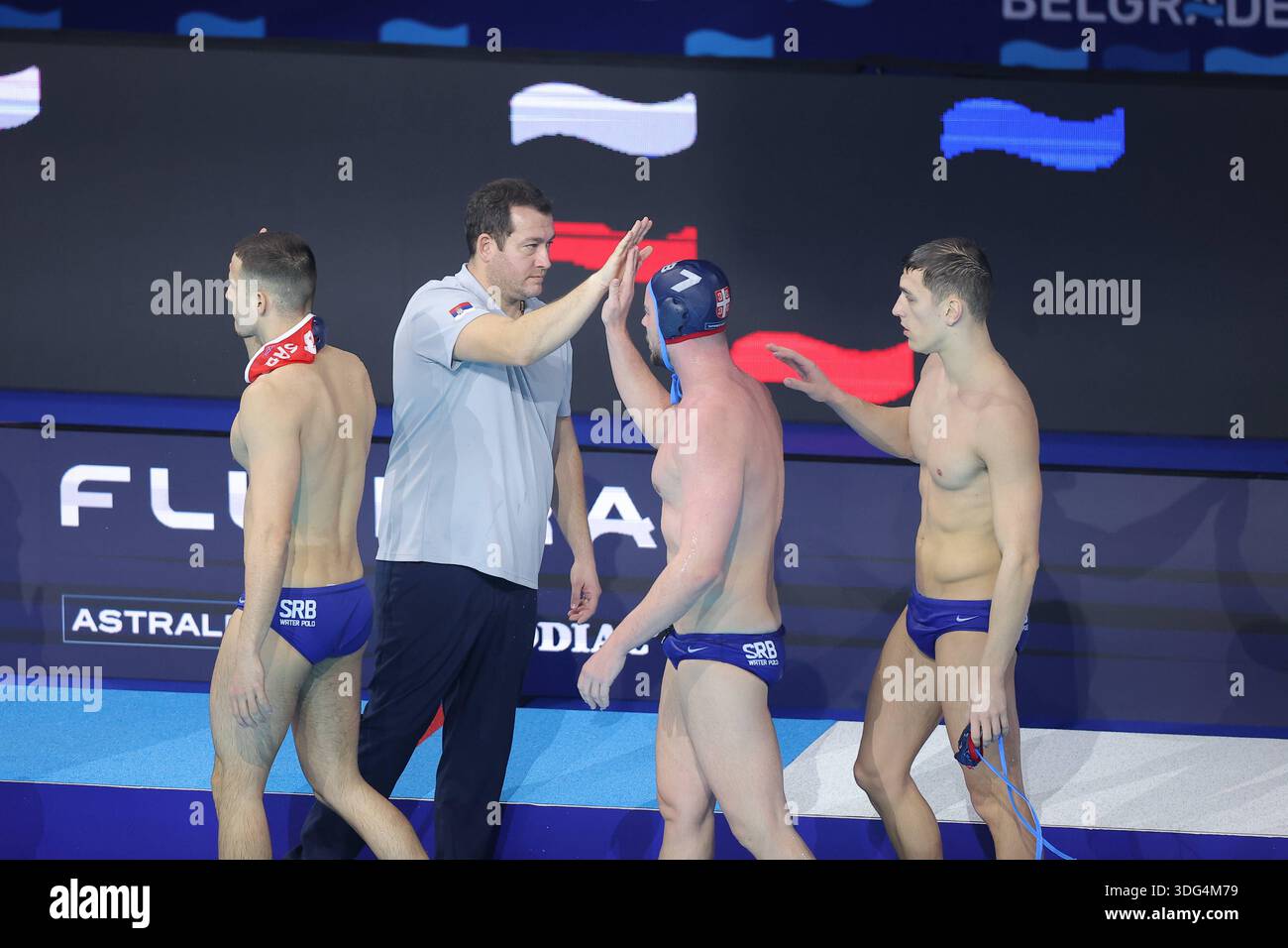 Belgrade, Serbia, 14th Jan, 2026. European Championship water polo ...