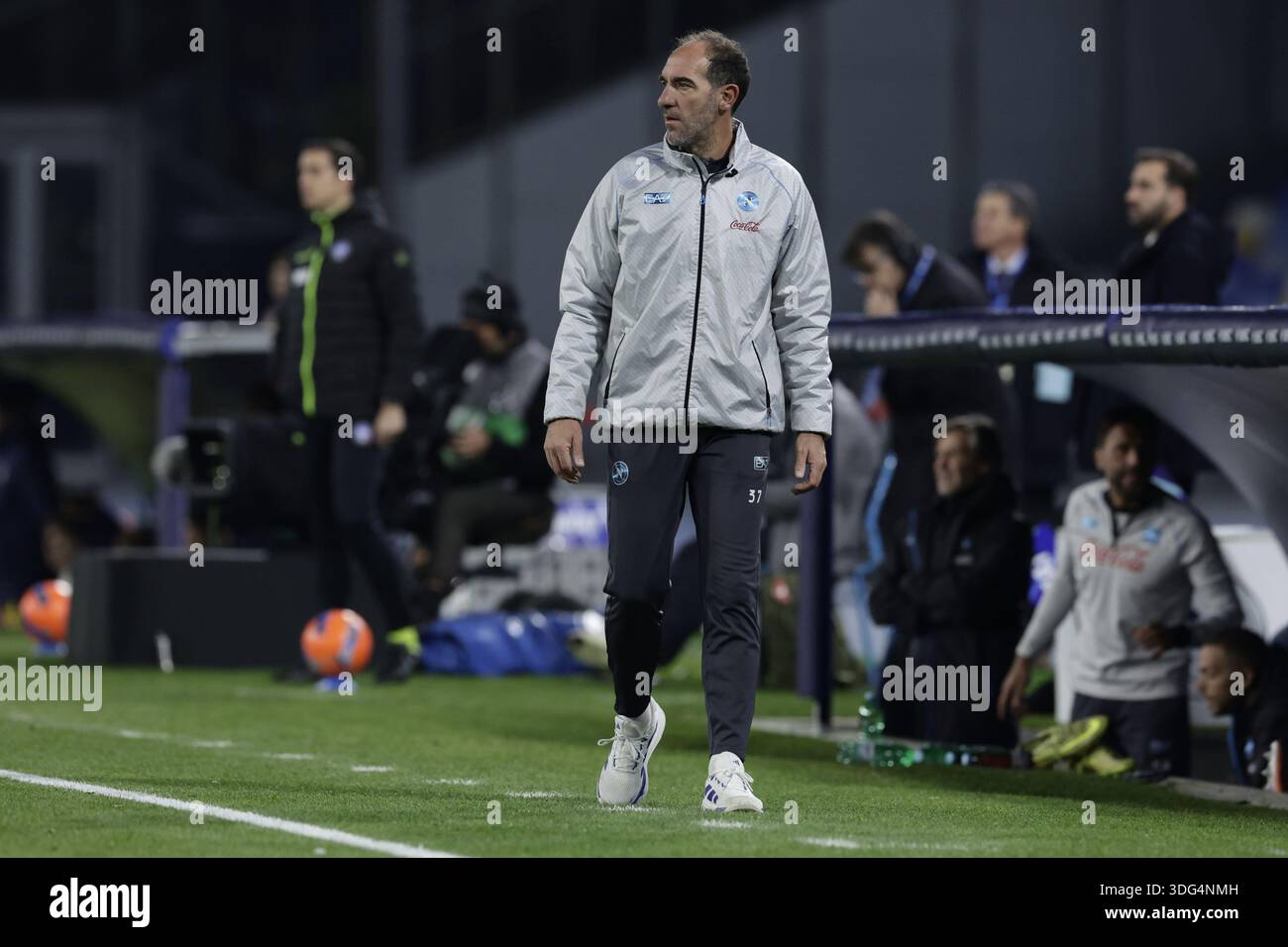 SSC Napoli Italian second coach Cristian Stellini looks during the ...