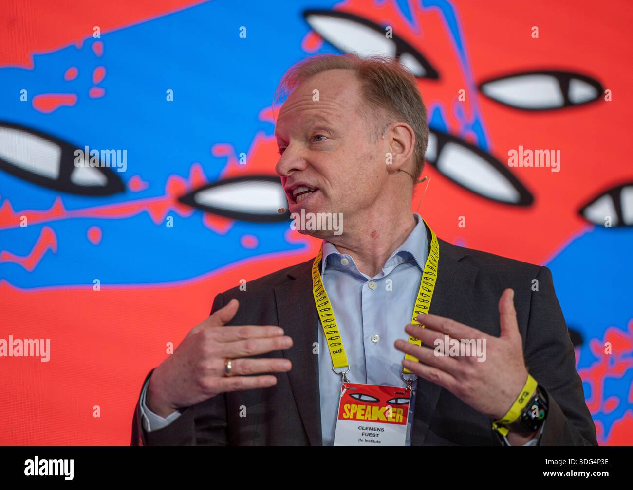 15 January 2026, Bavaria, Munich: Clemens Fuest, President of the Ifo ...