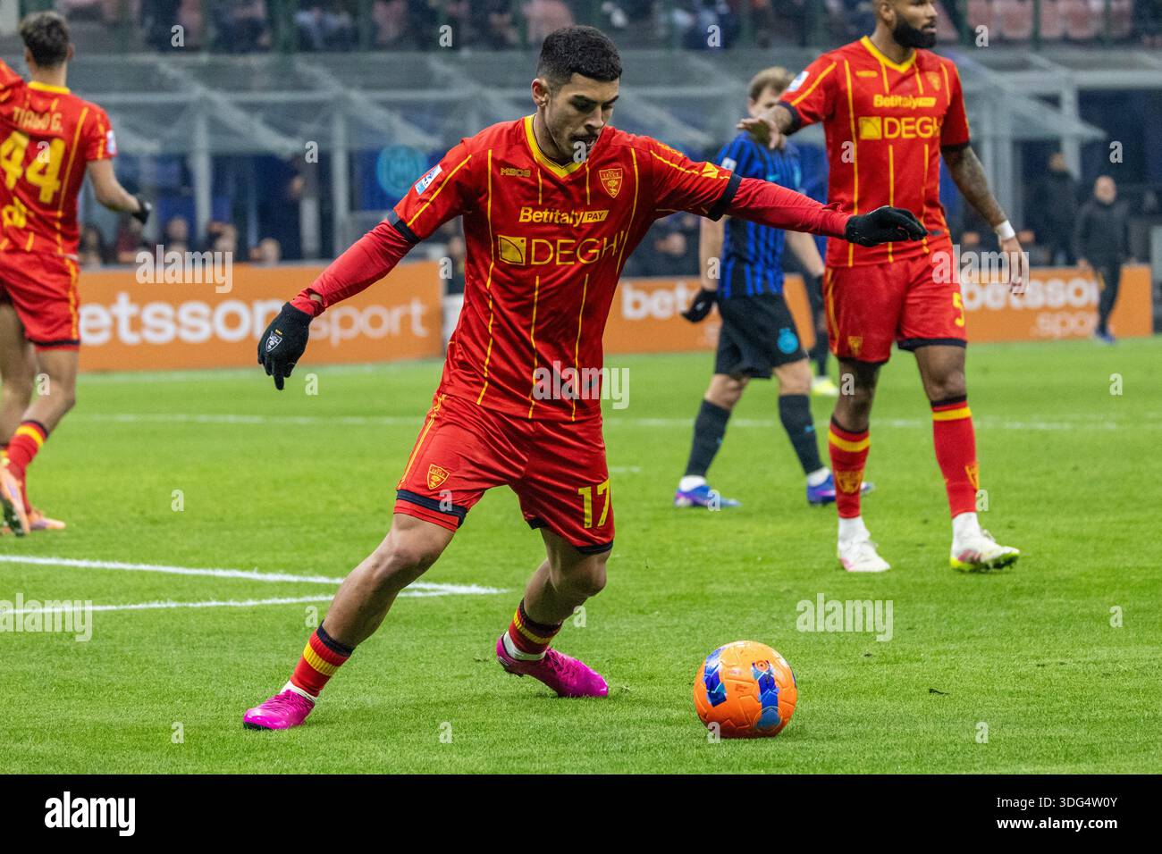 danilo veiga lecce during serie A match FC Internazionale vs Lecce ...