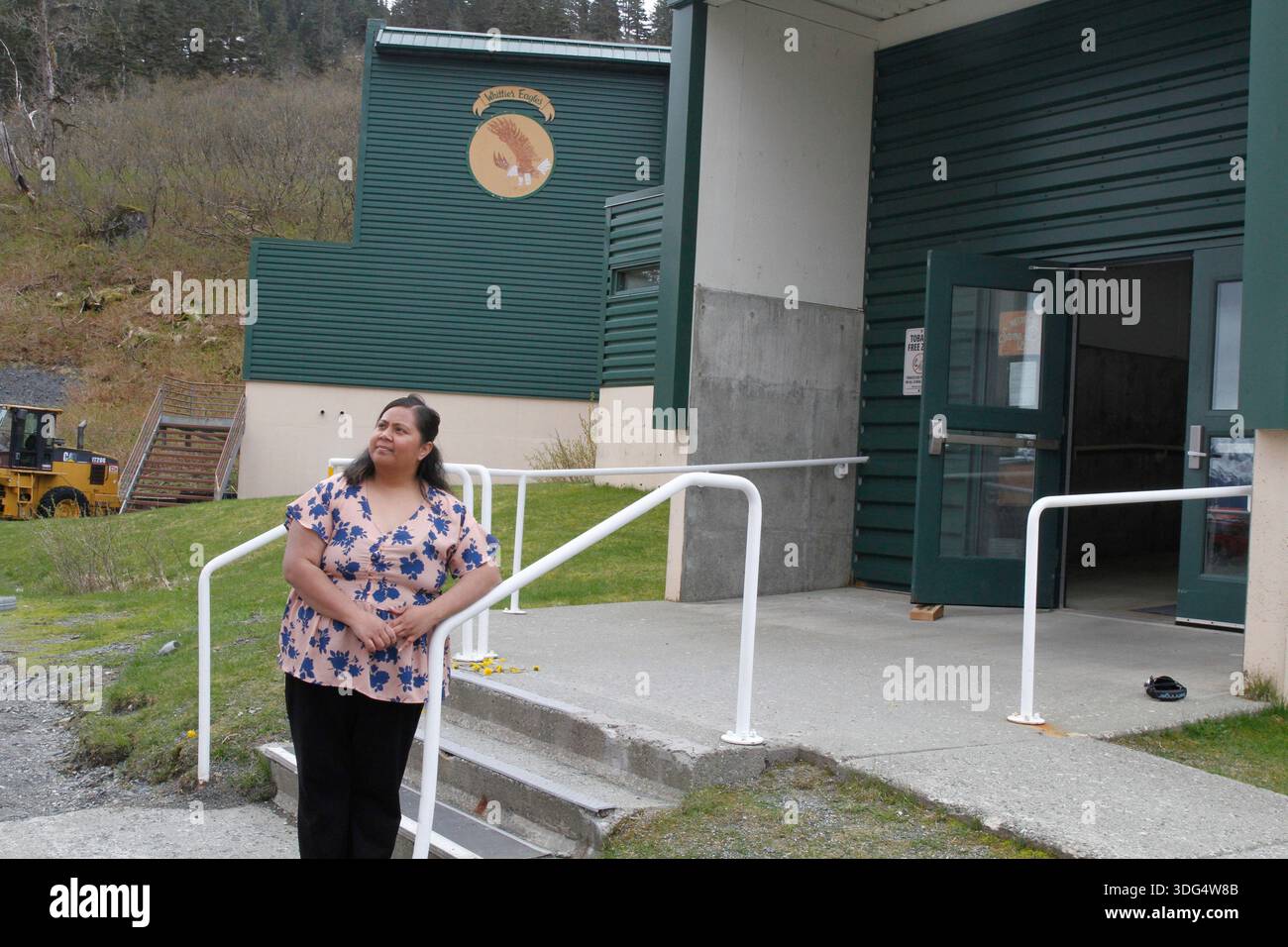 FILE - Tupe Smith poses for a photo outside the school in Whittier ...