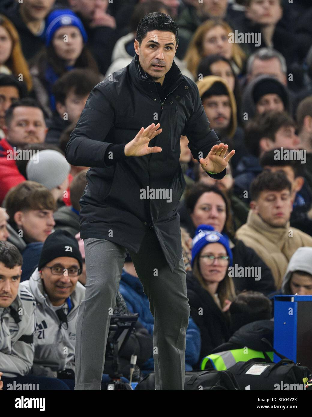 London, UK. 14th Jan, 2026. Chelsea v Arsenal - Semi-Final First Leg ...