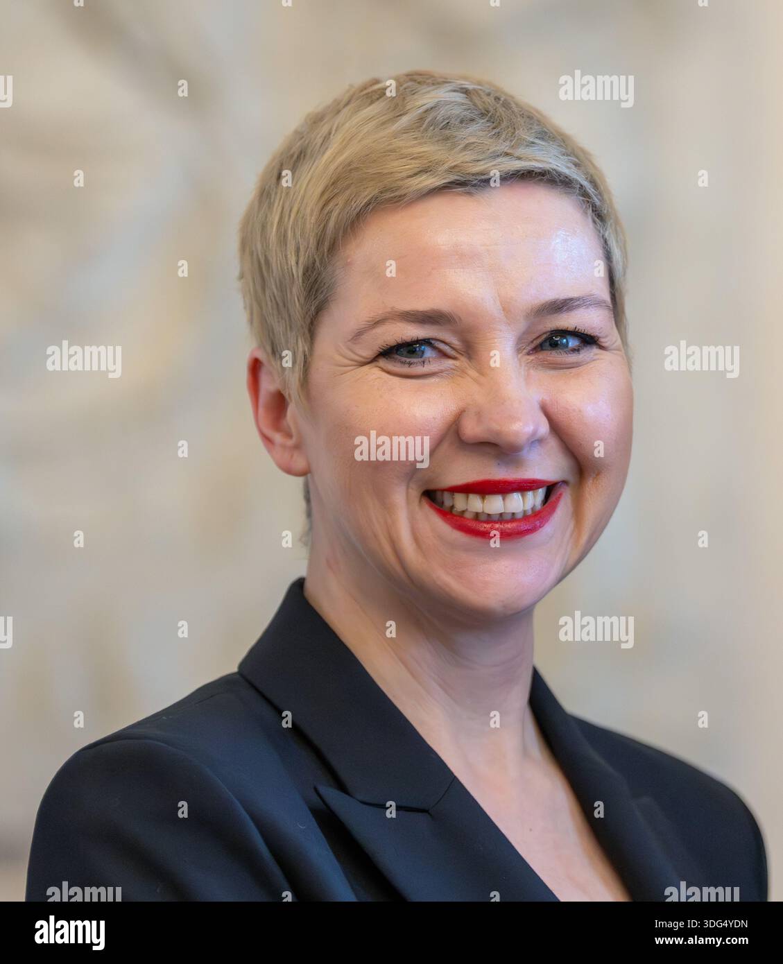 15 January 2026, Berlin: Belarusian opposition politician Maria ...