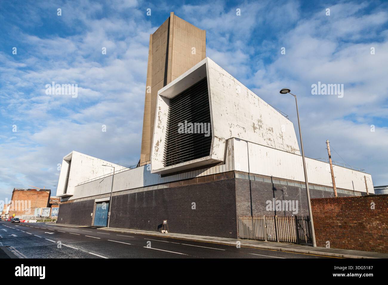 Mersey Tunnel ventilation structure, Liverpool Stock Photo - Alamy