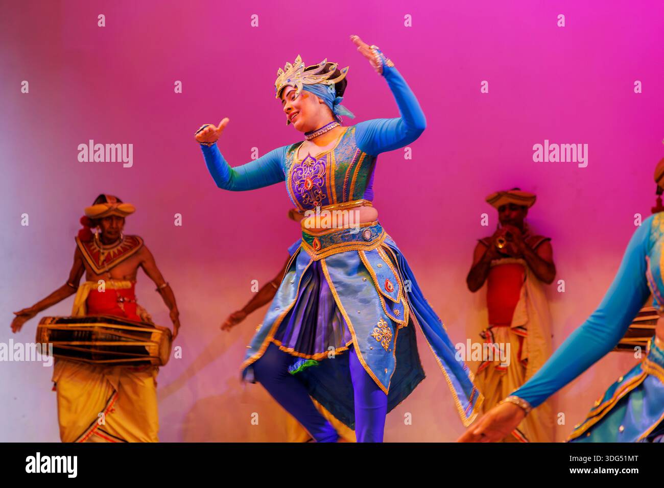 Traditional Kandyan Dance Performance in Kandy, Sri Lanka Stock Photo ...
