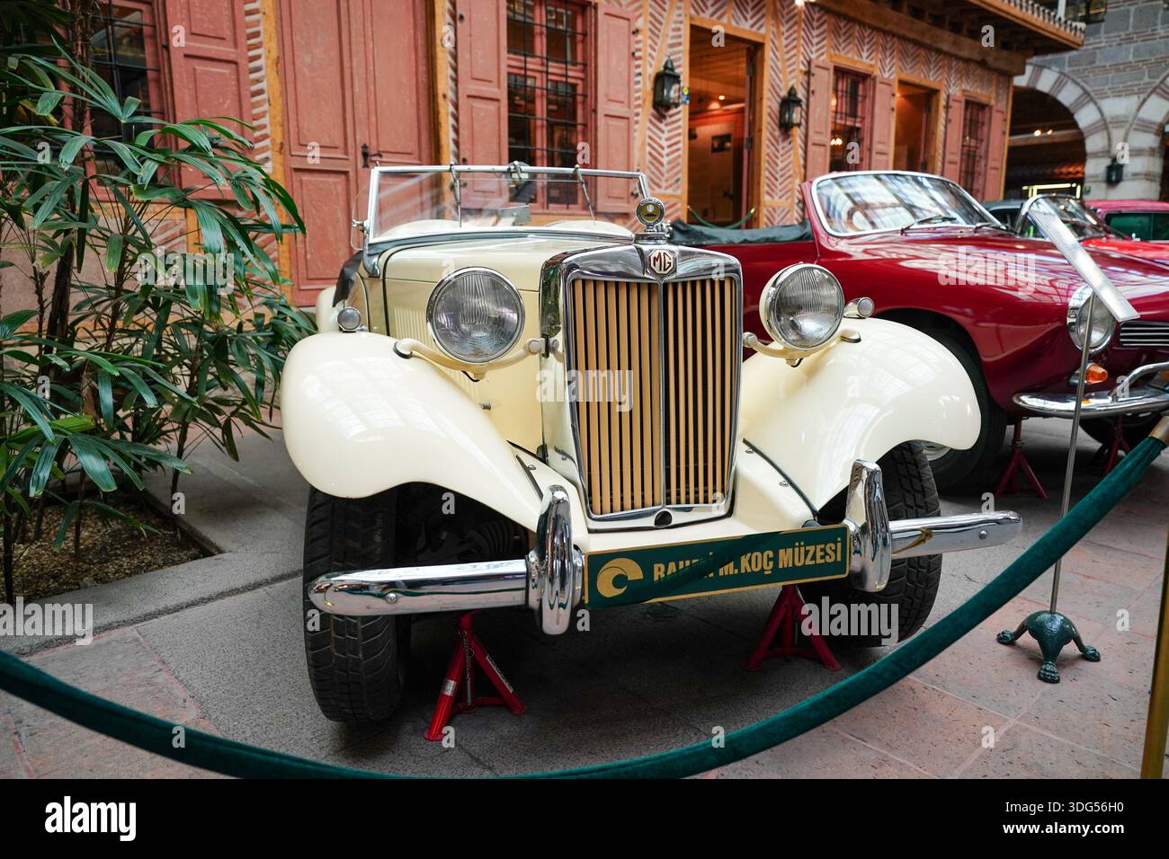 ANKARA, TURKIYE - DECEMBER 27, 2025: 1952 MG TD II in Ankara Rahmi M ...