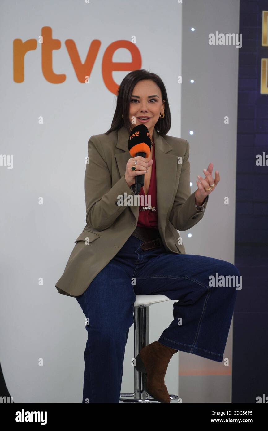 Singer Chenoa attending presentation of 2nd edition of tv show The ...