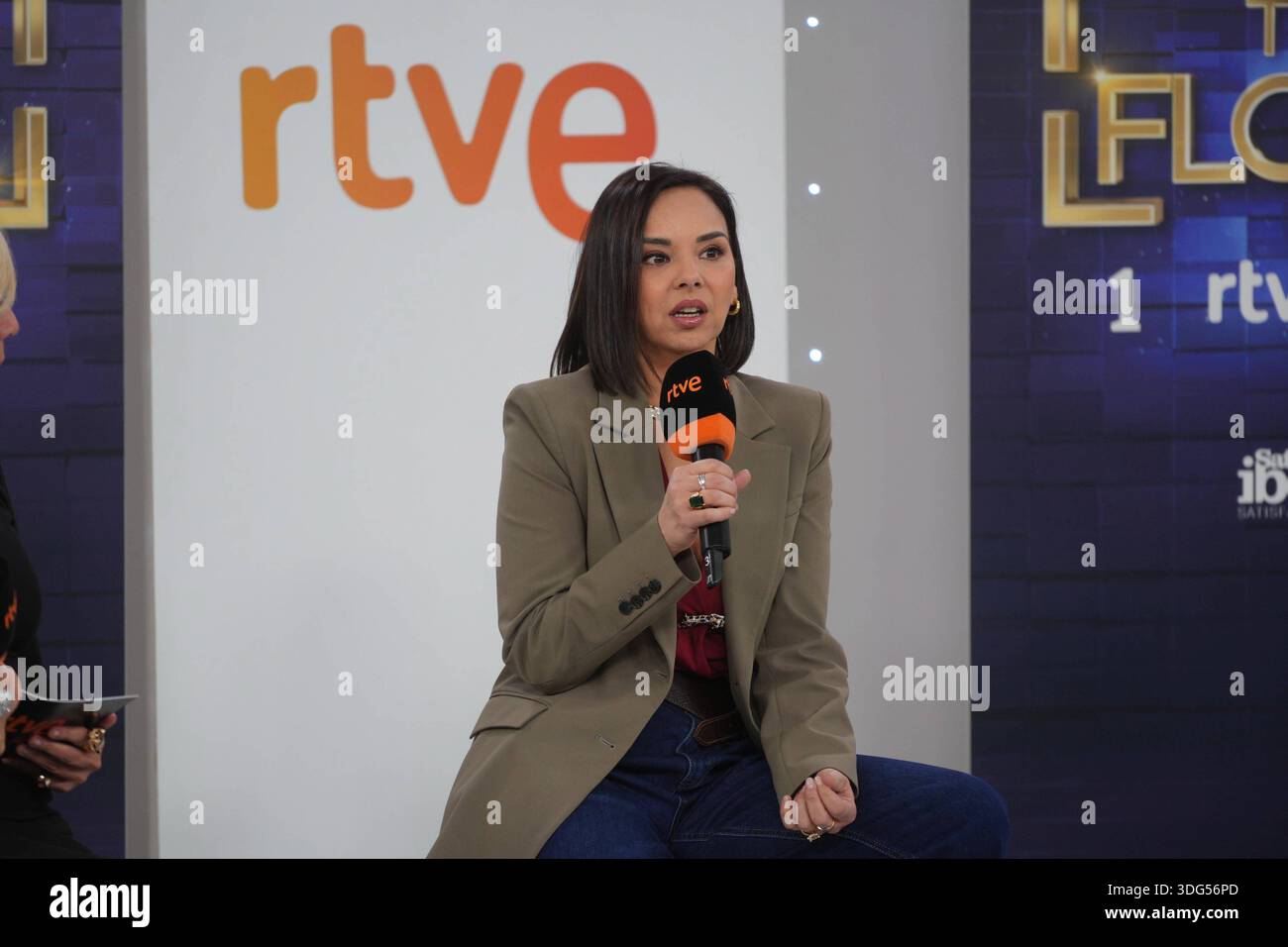 Singer Chenoa attending presentation of 2nd edition of tv show The ...